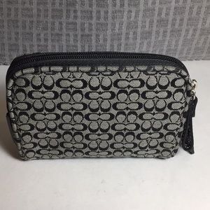 Coach | Bags | Coach Signature Small Cosmetic Case | Poshmark